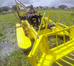 Weedoo Boats - Aquatic Weed Cutter or Removal and Harvester Boats